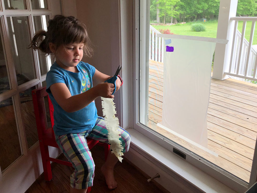 Window Cling Art | Blue House Kids